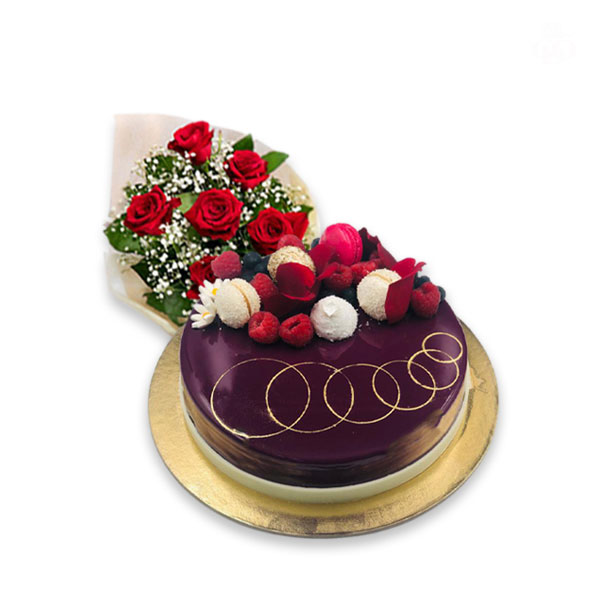Gifts Dubai Online - Flower and Cake Combo Gifts for Birthday's and ...