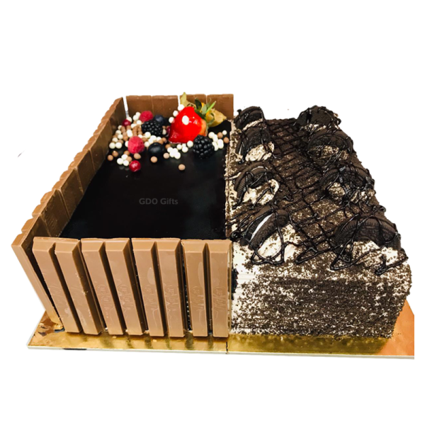 Kitkat Oreo cake