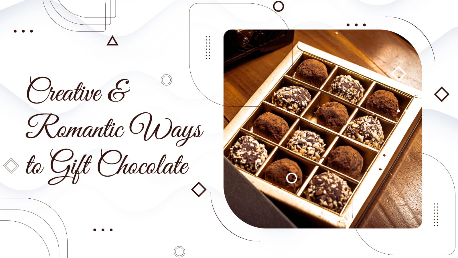 Creative and Romantic Gifts of Chocolate - Giftdubaionline